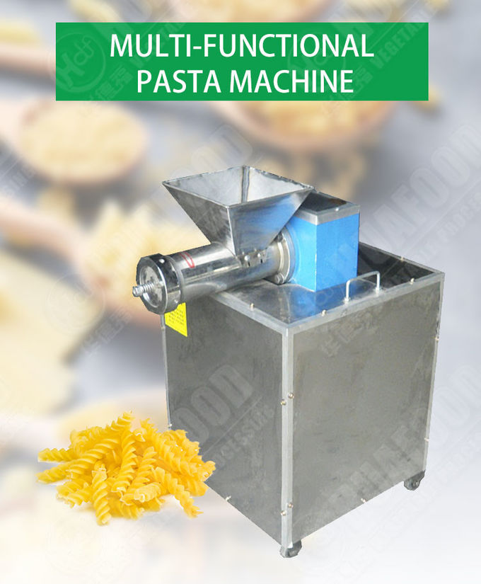 Mesin Pembuat Pasta Spaghetti Pembuat Makaroni 30kg / Jam